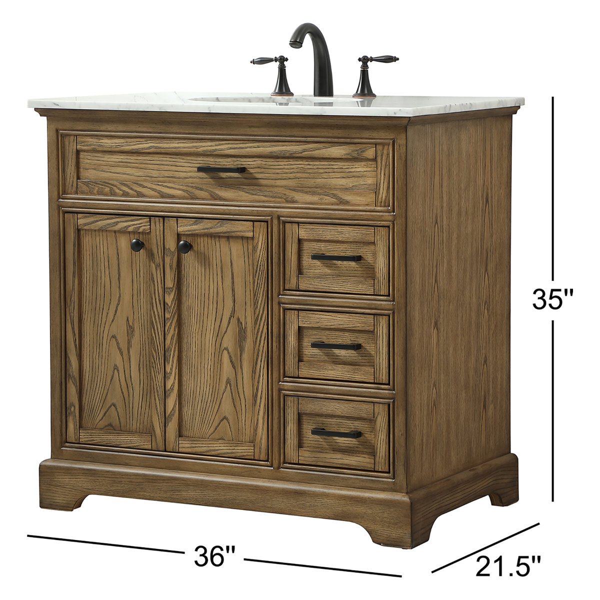 Birch Lane™ Hermes 36" Single Bathroom Vanity Set | Birch Lane